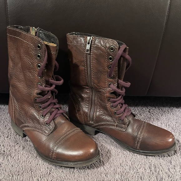 Steve Madden Shoes Steve Madden Combat Boots Poshmark